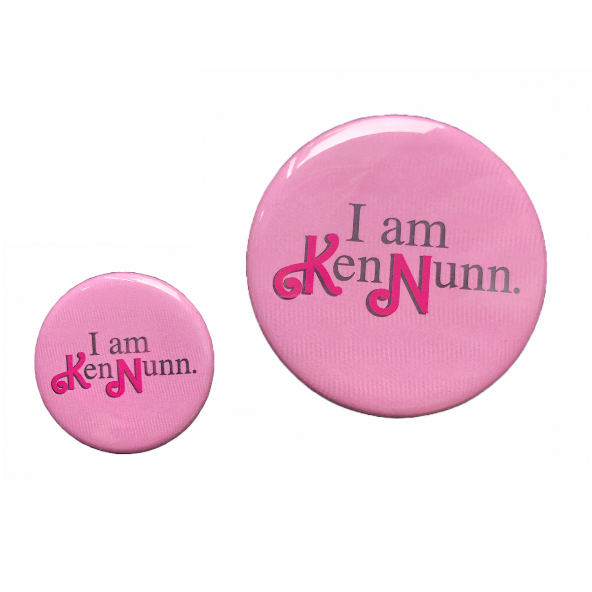 I Am Ken Nunn Button and Magnet – badknees