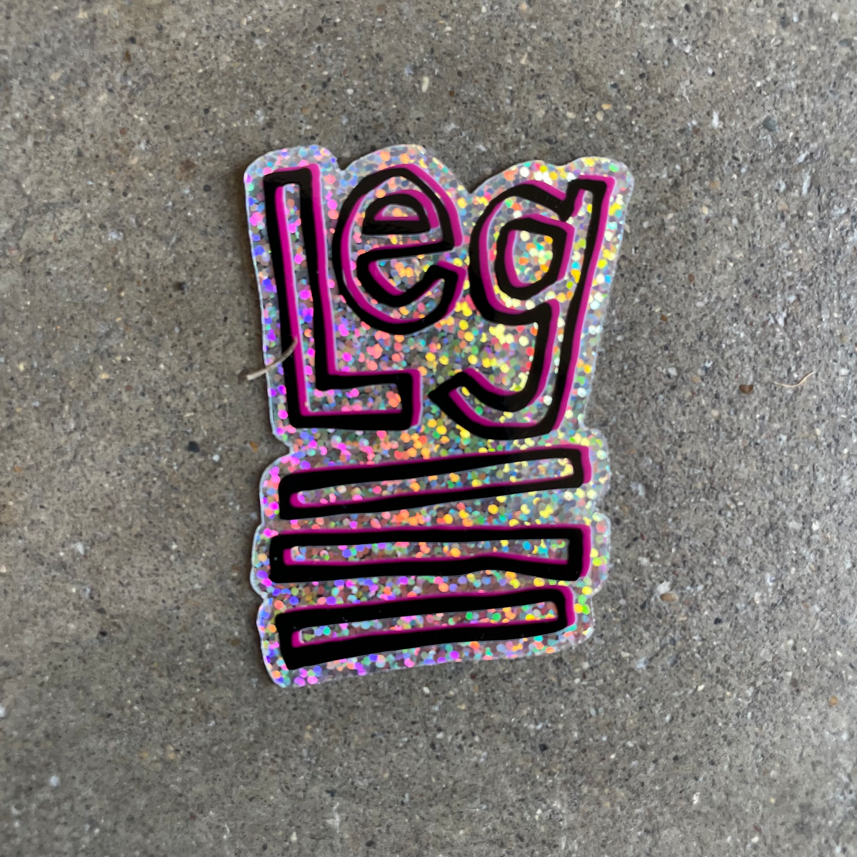 Leg Sticker - Glitter Party – badknees