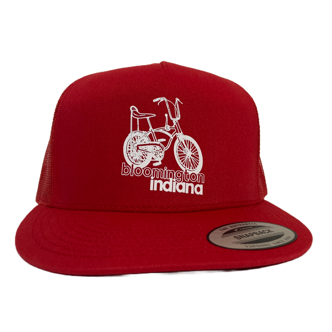 Bloomington Indiana Bike Cap - Hoosier Pride – badknees