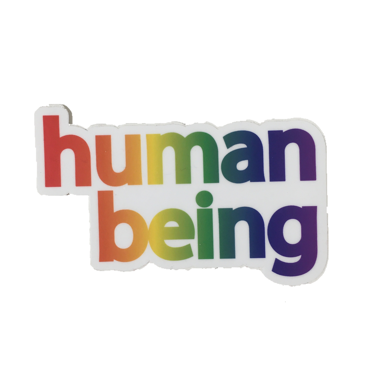 Human Being Pride Sticker – badknees